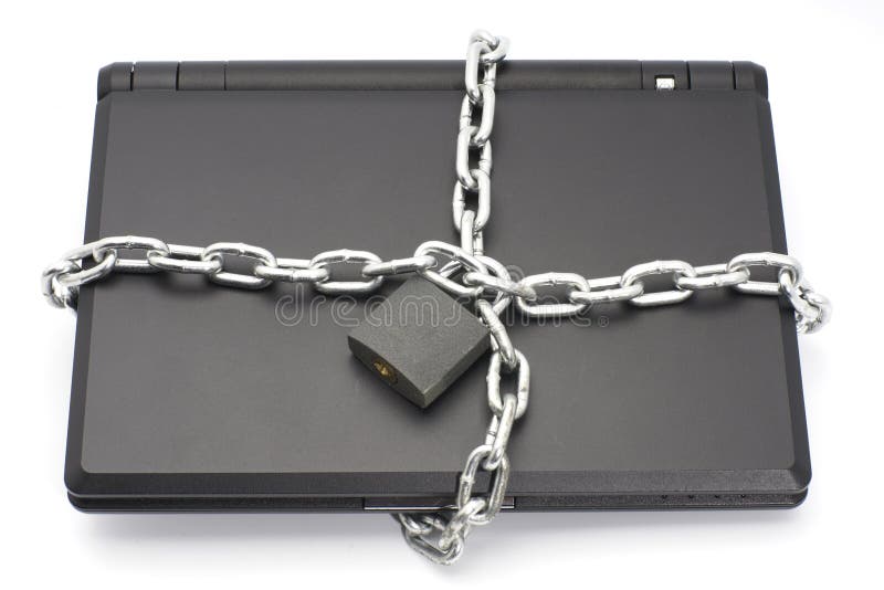 Computer portatile chiuso immagine stock. Immagine di ispirazione - 8727429