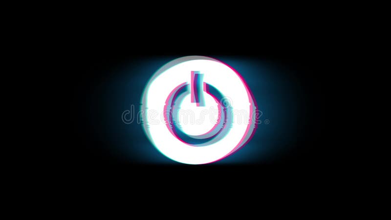 Computer Power Start Button Icon Shining Glitter Loop Blinking ... Computer Power Start Button Icon Shining Glitter Loop Blinking ...