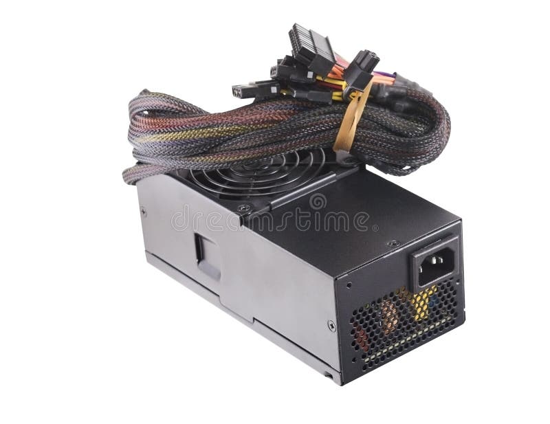 Computer Power Supply stock image. Image of cooling, supply - 77433939