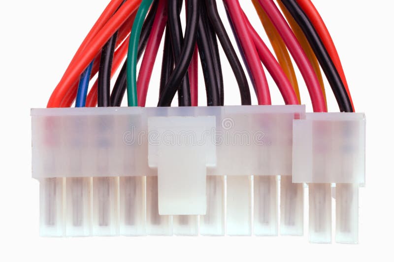 Computer Power Supply Socket Stock Photo - Image of electric, component ...