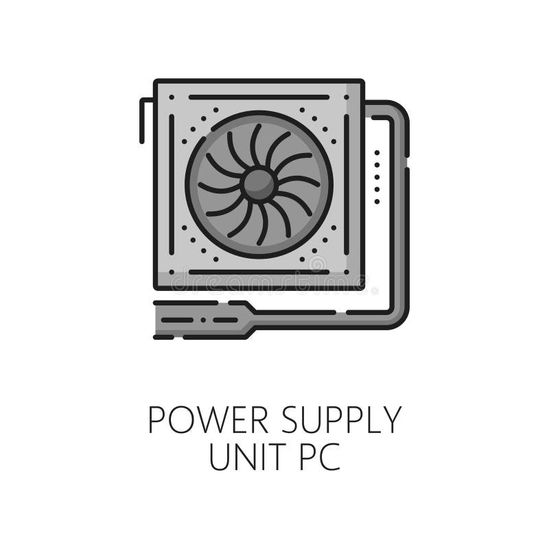 Computer Power Supply Stock Illustrations – 11,072 Computer Power ...