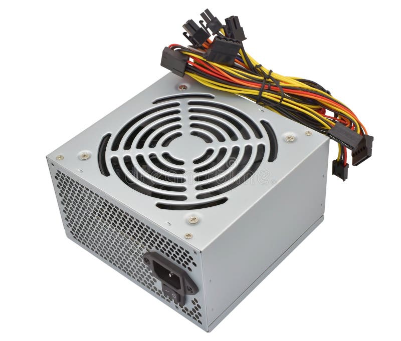 Computer Power Supply stock image. Image of cooling, supply - 77433939