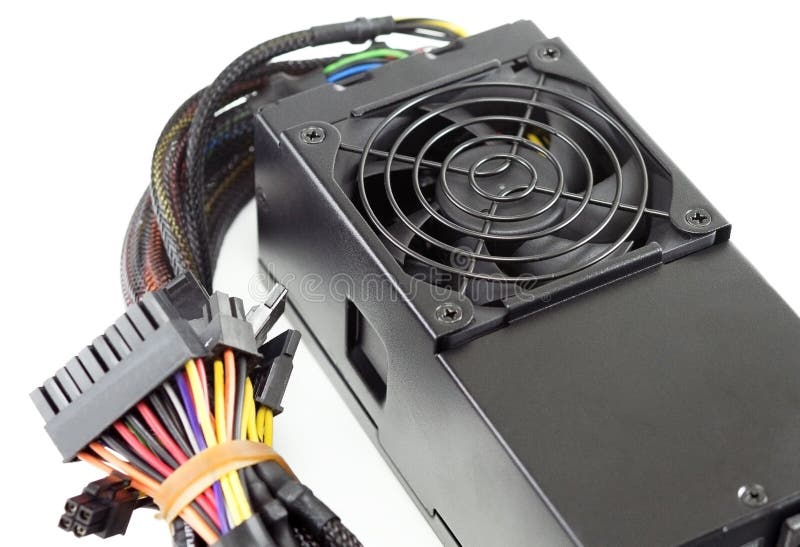 Computer Power Supply stock image. Image of cooling, supply - 77433939