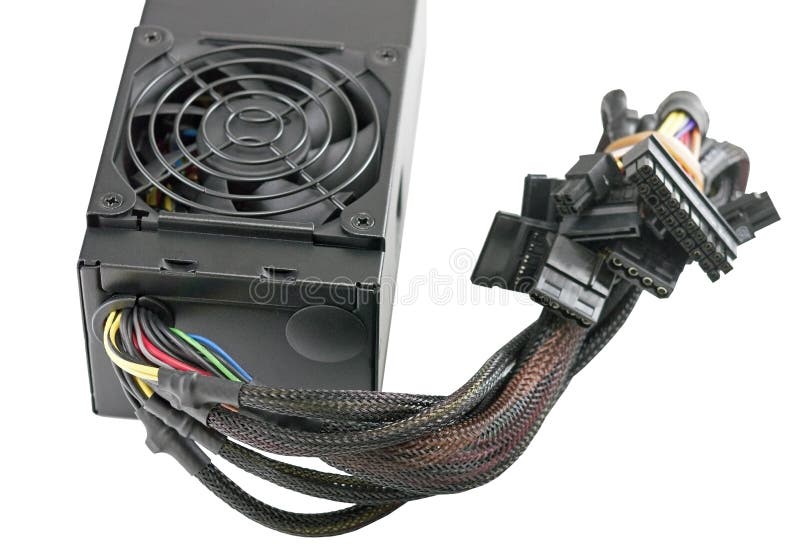 Computer Power Supply stock photo. Image of grey, object - 78409104