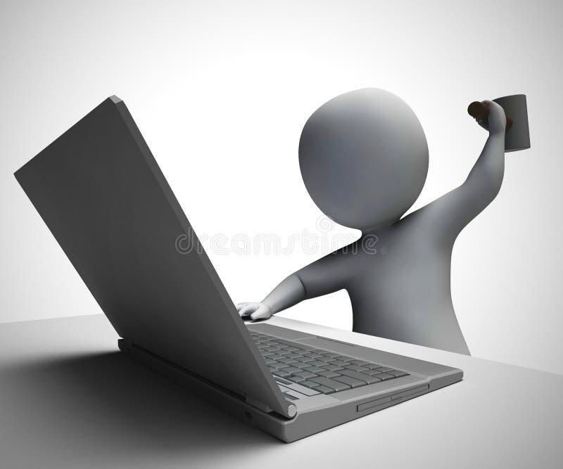 Computer Rage stock illustration. Illustration of angry - 54124995