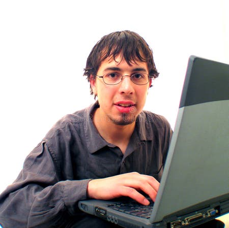 Computer problem fixed stock image. Image of system, teenager - 1903