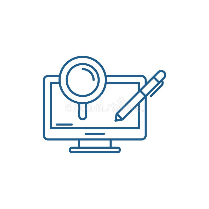 Computer Processes Line Icon Concept. Computer Processes Flat Vector ... Computer Processes Line Icon Concept. Computer Processes Flat Vector ...