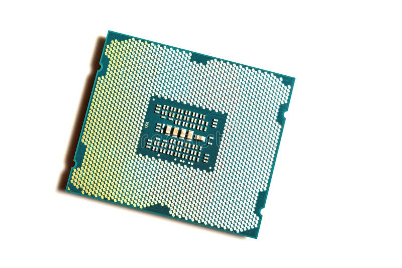Computer processor closeup stock image. Image of hitech - 69527081