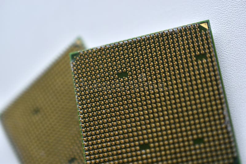 The Contact Pad of the Processor Connector, the CPU Socket, the ...