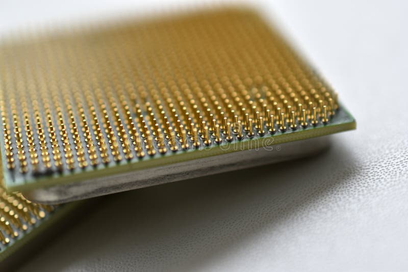 The Contact Pad of the Processor Connector, the CPU Socket, the ...