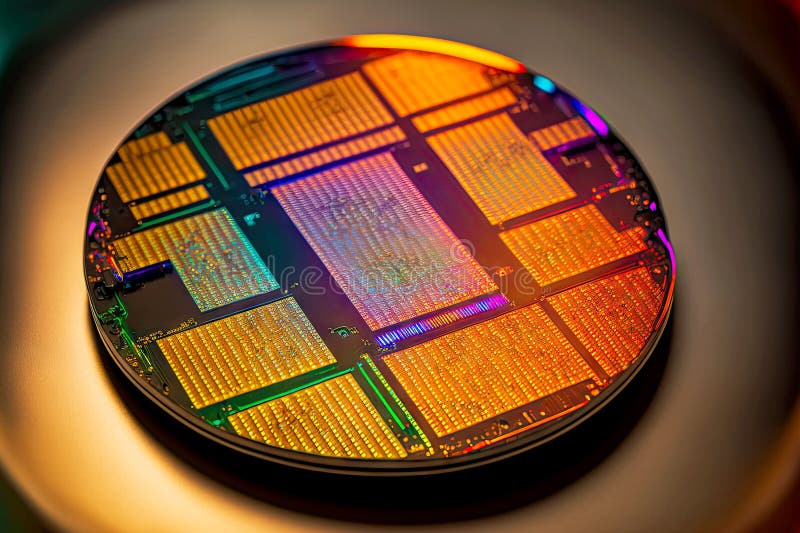 Computer Processor Development of High Technology Wafer Semiconductor ...