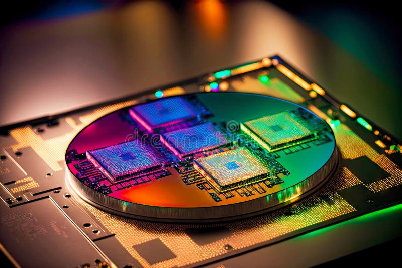 Computer Processor Development of High Technology Wafer Semiconductor ...