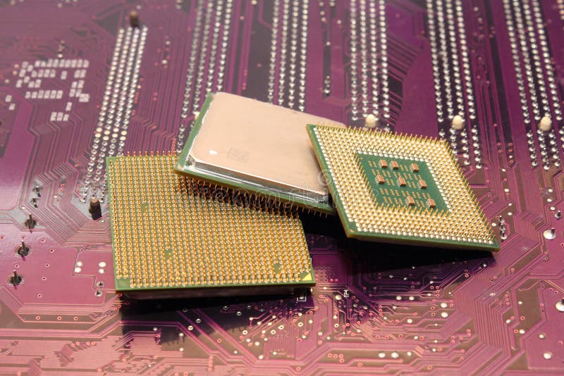 Computer processors stock photo. Image of road, digitally - 40781760