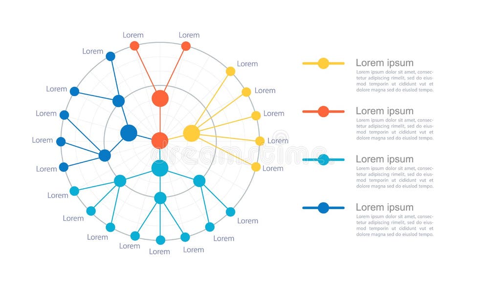 Computer Program Algorithm Infographic Circle Dot Chart Design Template ...