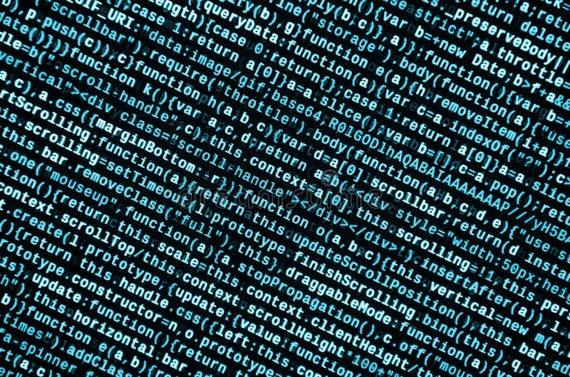 Computer Program Preview. Programming Code Typing. Information Technology Website Coding ...