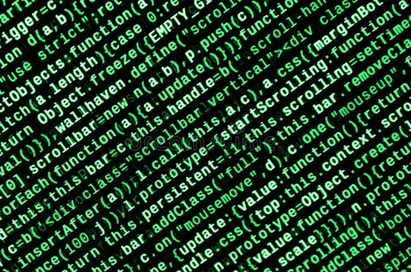 Computer Program Preview Programming Code Typing Stock Image Image Of Programming Html