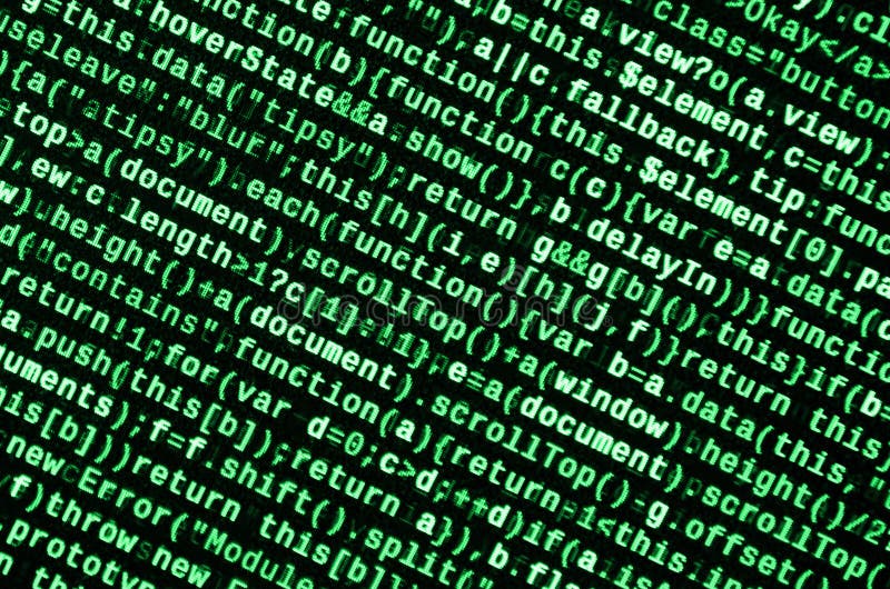 Computer Program Preview Programming Code Typing Stock Illustration Illustration Of Html