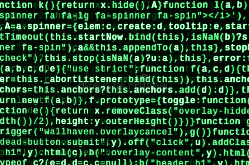 Computer Program Preview Programming Code Typing Stock Image Image Of Digital Programmer