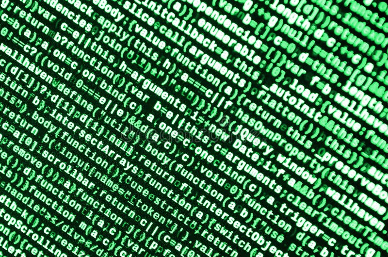 Computer Program Preview Programming Code Typing Stock Illustration Illustration Of Binary