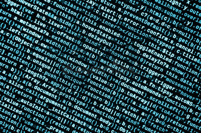 Computer Program Preview Programming Code Typing Stock Illustration Illustration Of Digital
