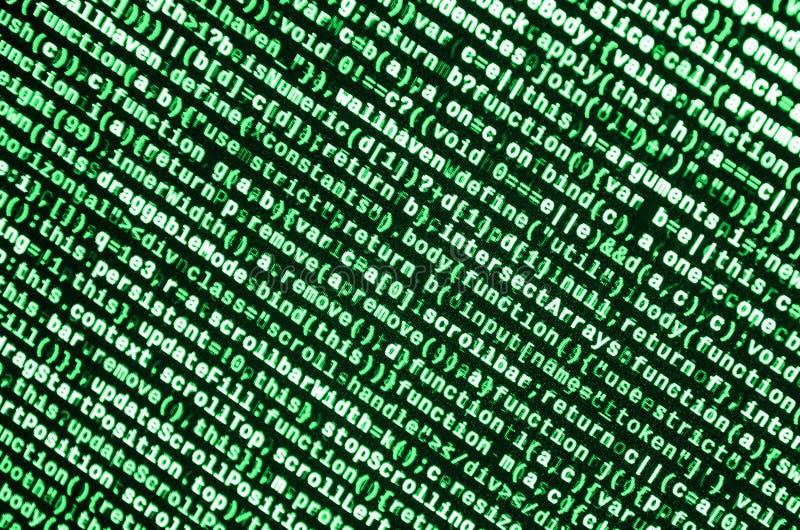 Computer Program Preview Programming Code Typing Stock Illustration Illustration Of