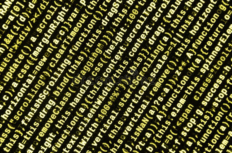 Computer Program Preview Programming Code Typing Stock Image Image Of Programming Data