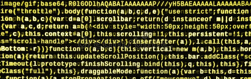 Computer Program Preview. Programming Code Typing Stock Image - Image of coding, screen: 132855147