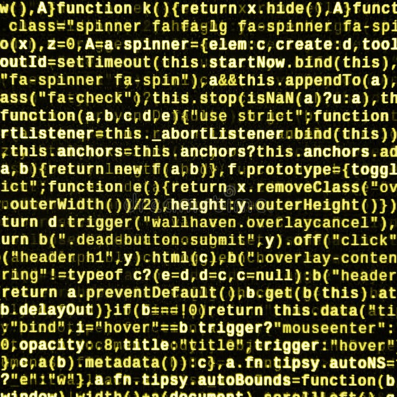Computer Program Preview Programming Code Typing Stock Illustration Illustration Of