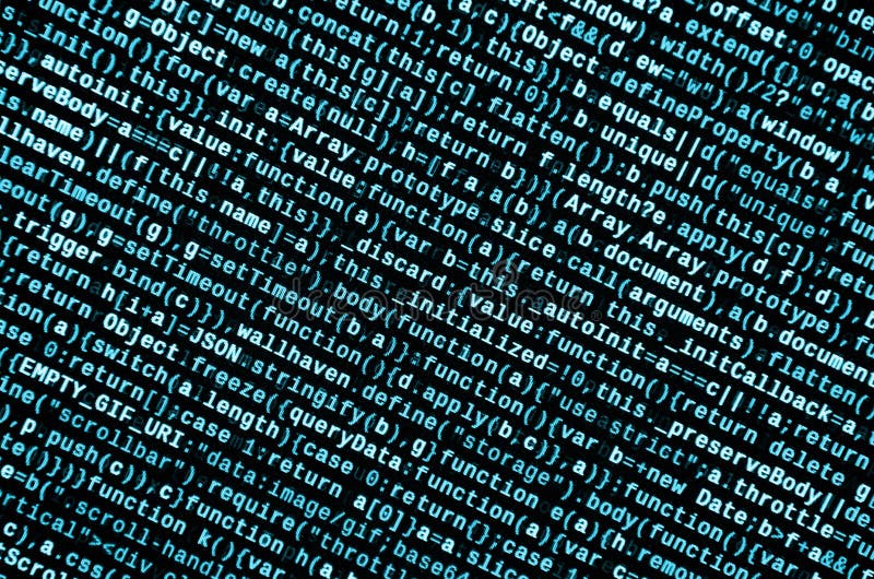 Computer Program Preview Programming Code Typing Stock Image Image Of Text Application