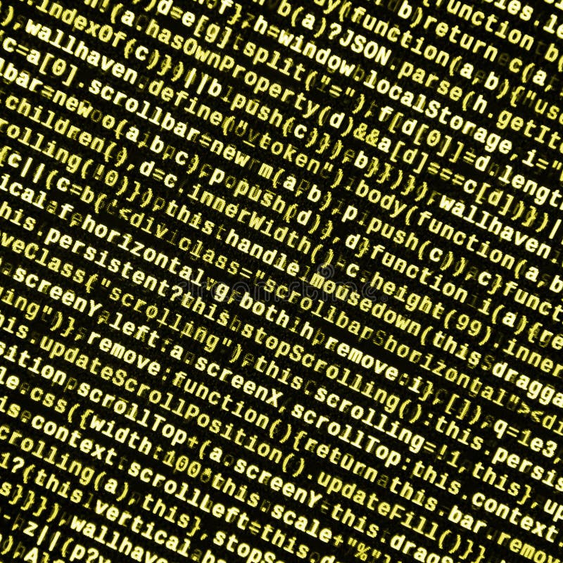 Computer Program Preview. Programming Code Typing. Information Technology Website Coding ...