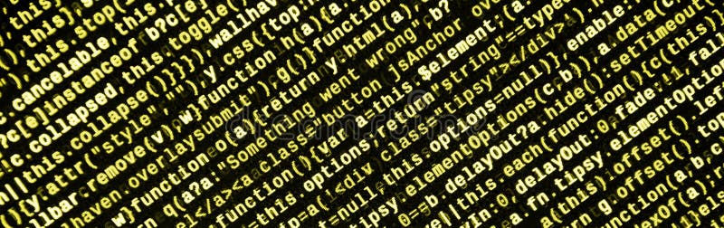 Computer Program Preview Programming Code Typing Stock Illustration Illustration Of Display