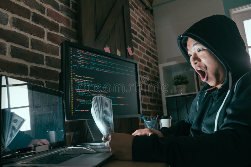 Computer Programmer Design Bad Data Internet Virus Stock Photo - Image ...