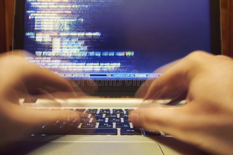 Programmer Typing Code On Desktop Computer Developing Programming And Coding Technologies 3663