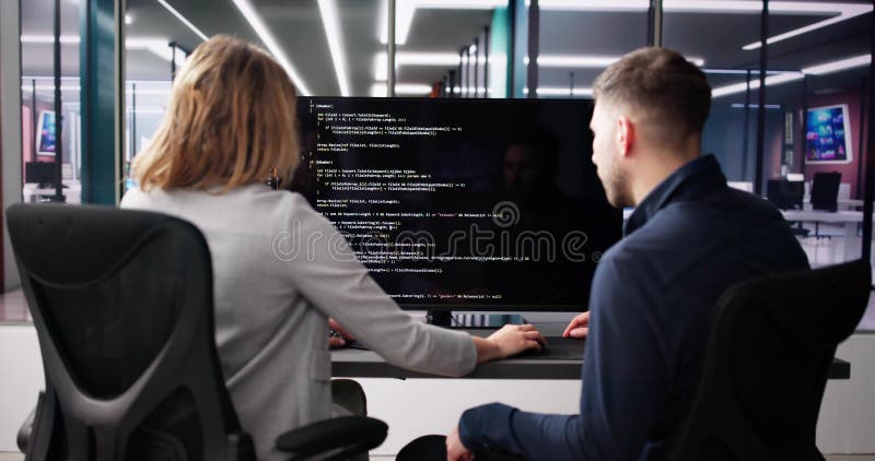 Computer Programmer Sleeping in the Office Stock Image - Image of ...