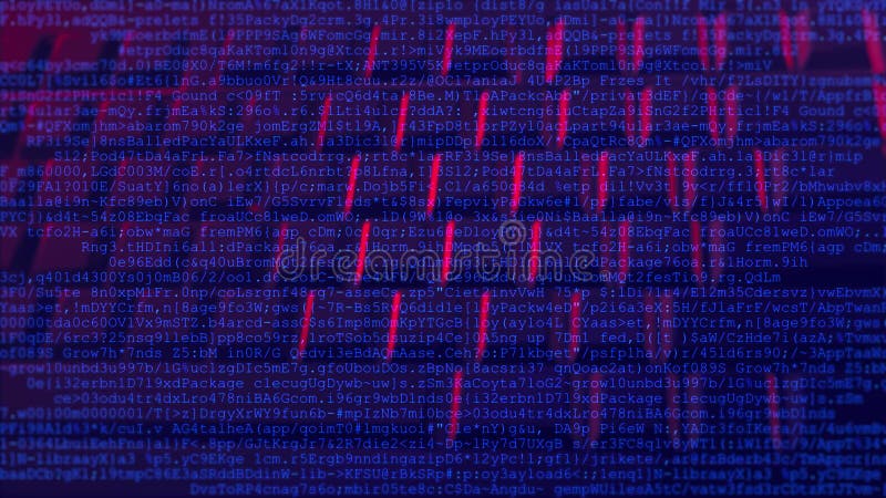 Computer Programming Code On A Keyboard With Multiple Layers Of Codes