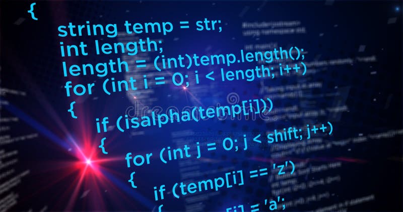 Data processing stock illustration. Illustration of coding - 99612721
