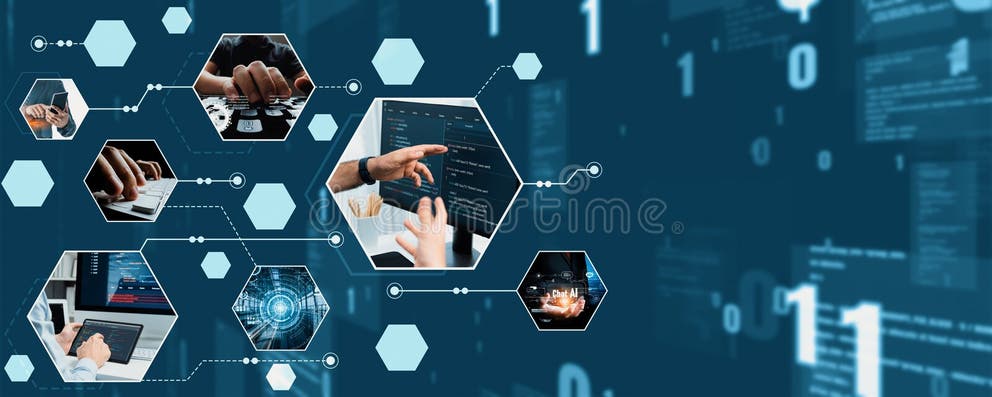 Computer Programming, Coding and AI Artificial Intelligence NLP Data Development Stock ...