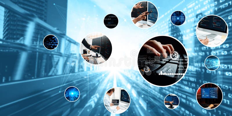 Computer Programming, Coding and AI Artificial Intelligence NLP Data Development Stock Photo ...