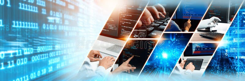 Computer Programming, Coding and AI Artificial Intelligence NLP Data Development Stock Photo ...