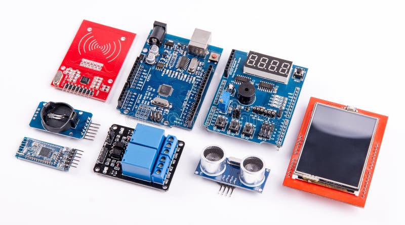 Computer Programming Microelectronics Stock Image - Image of laptop ...