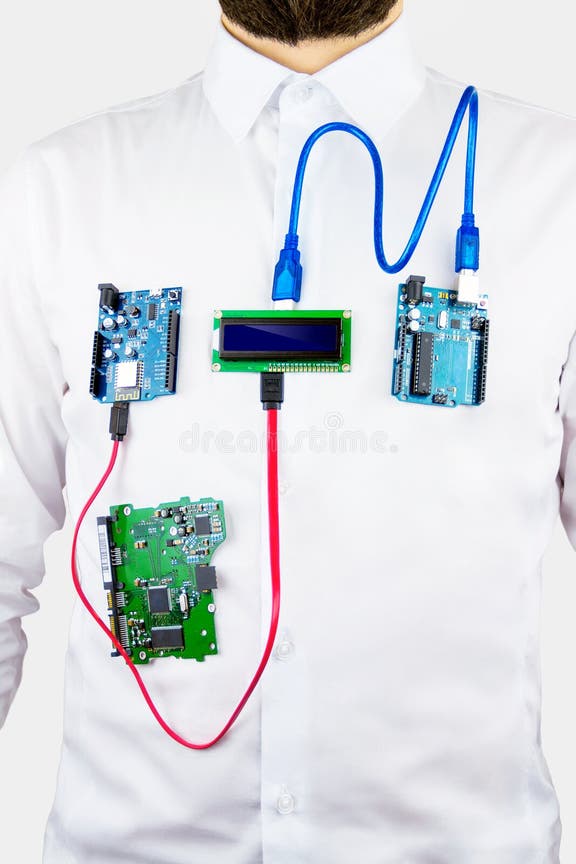 Computer Programming Microelectronics Stock Image - Image of computer ...