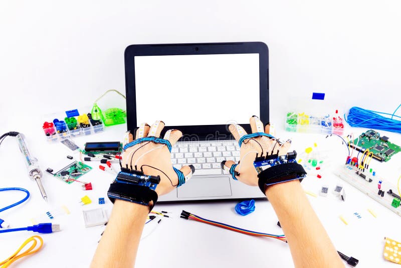 Computer Programming Microelectronics Stock Photo - Image of arduino ...