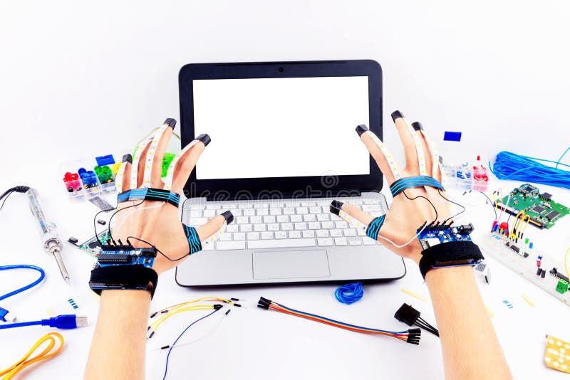 Computer Programming Microelectronics Stock Photo - Image of arduino ...