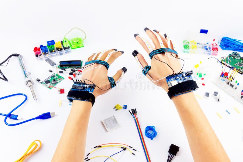 Computer Programming Microelectronics Stock Photo - Image of arduino ...