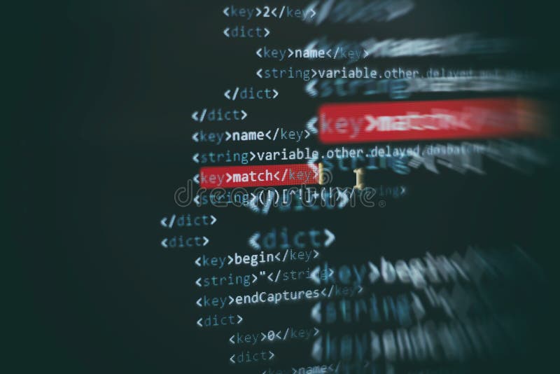 Programmer Developer Screen Web App Coding Script On Computer Modern 2038