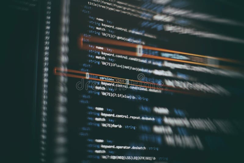 Programmer Developer Screen Web App Coding Script On Computer Modern