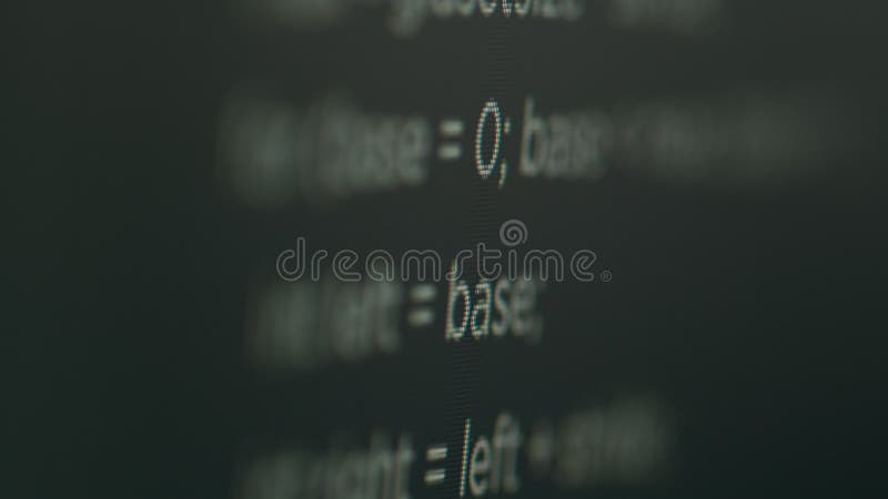 Computer Programming Software App Code And Html Script To Develop