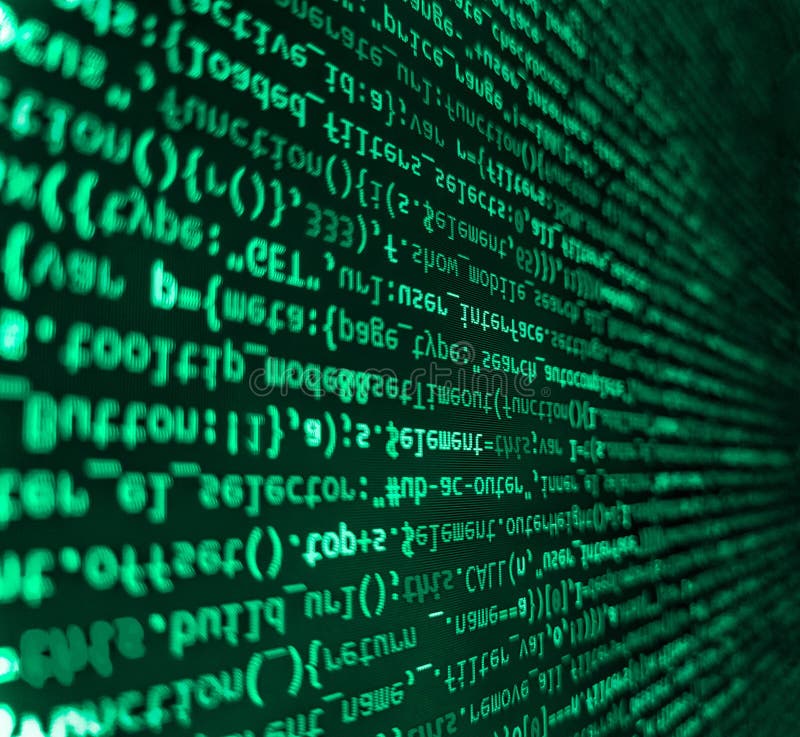 Computer Programming Source Code Website Development Digital Technology On Display Modern