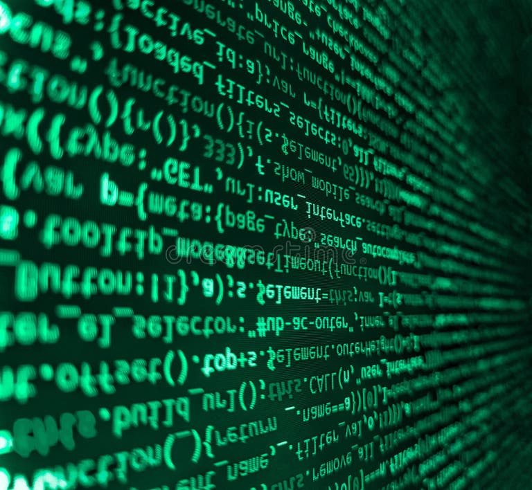 Computer Programming Source Code. Website Development. Digital Technology on Display. Modern ...