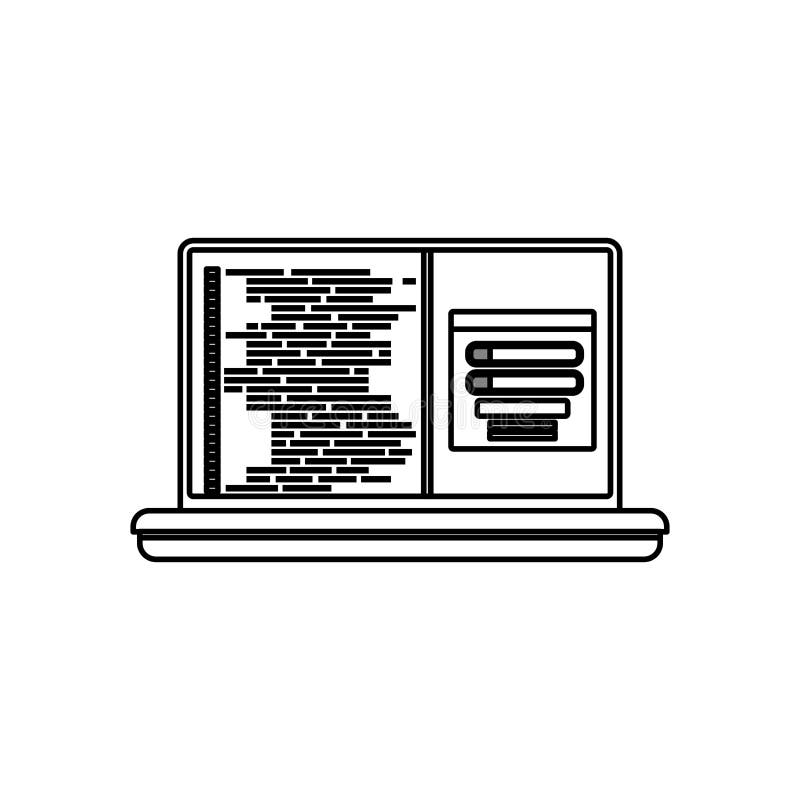 Computer Programming Technology Stock Illustration Illustration Of Electronic Development
